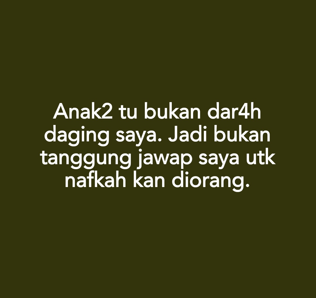 Ceritanya kelmarin isteri saya merajuk dan cakap duit saya bagi tu tak ...